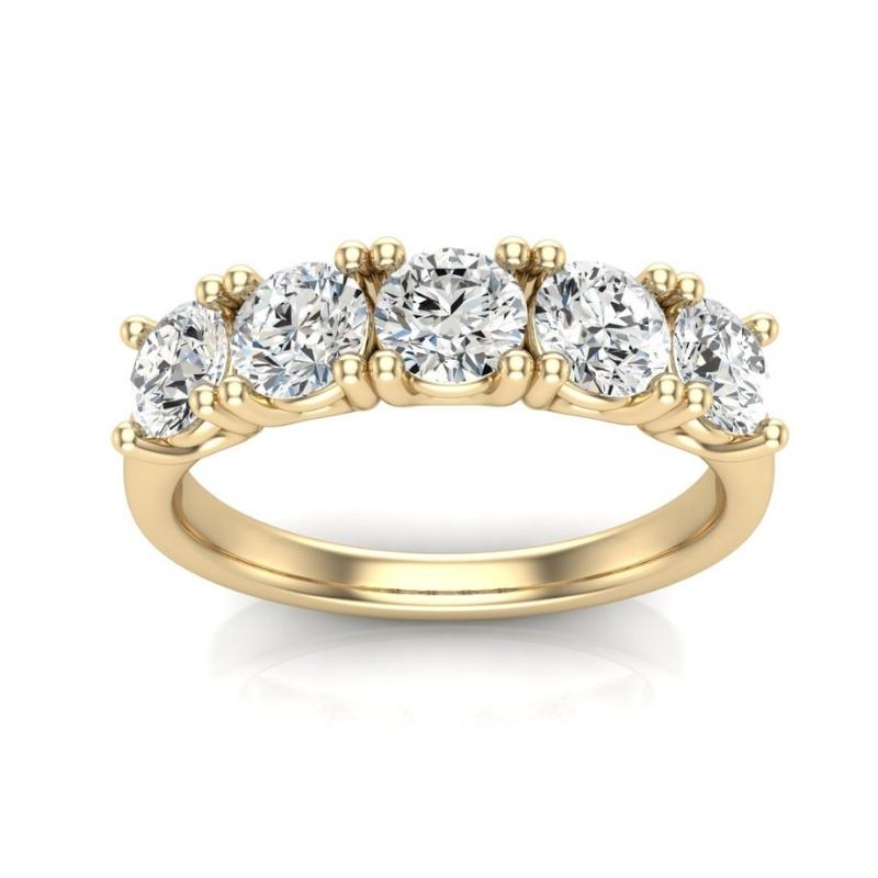 Eden and Co® - 5 Stone Engagement Ring